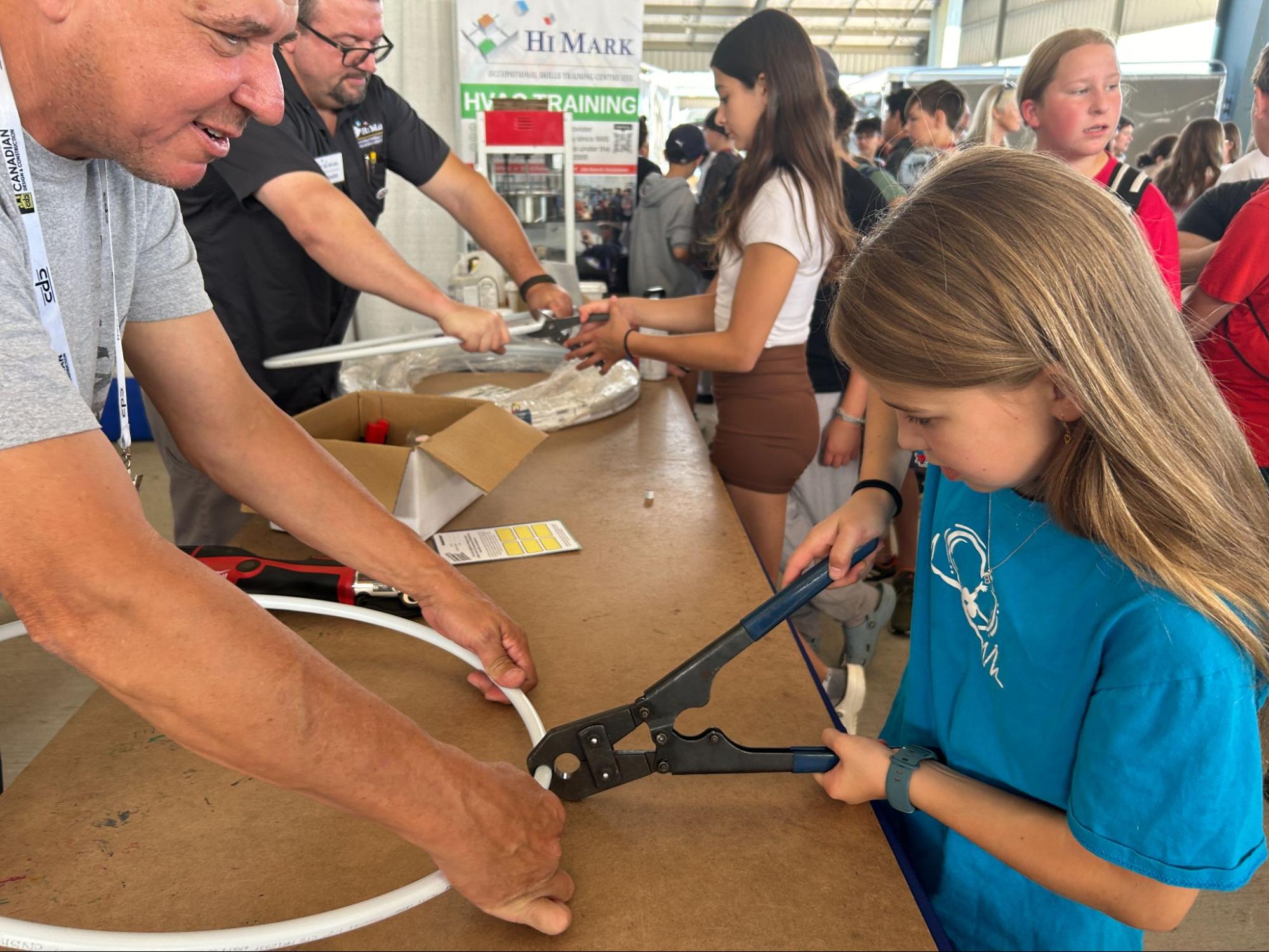 Grade 7 and 8 students attend Level Up! Skilled Trades Career Fair ...
